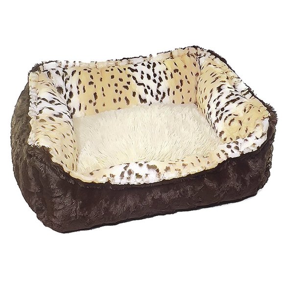 Baylee Nasco | Dog | Snow Leopard Mink Loung Bed | Poshmark